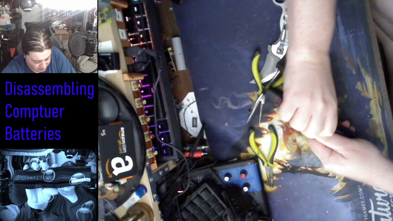 Laptop Battery Tear Down - YouTube