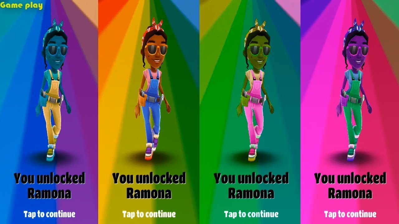 Colors Reaction Compilation Subway Surfers World Tour - Paris Android ...