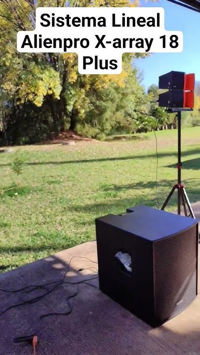 Sistema Lineal Alienpro X-array 18 Plus - YouTube