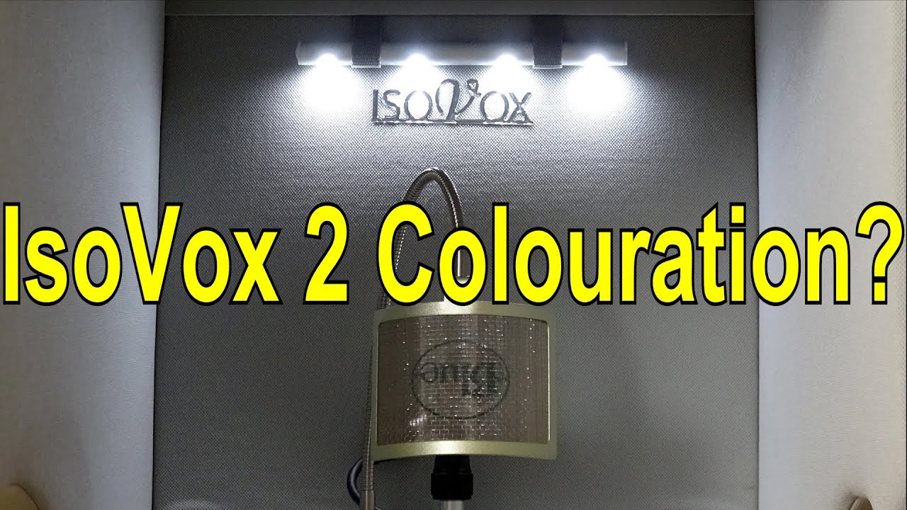 IsoVox Vocal Booth Colouration? - YouTube
