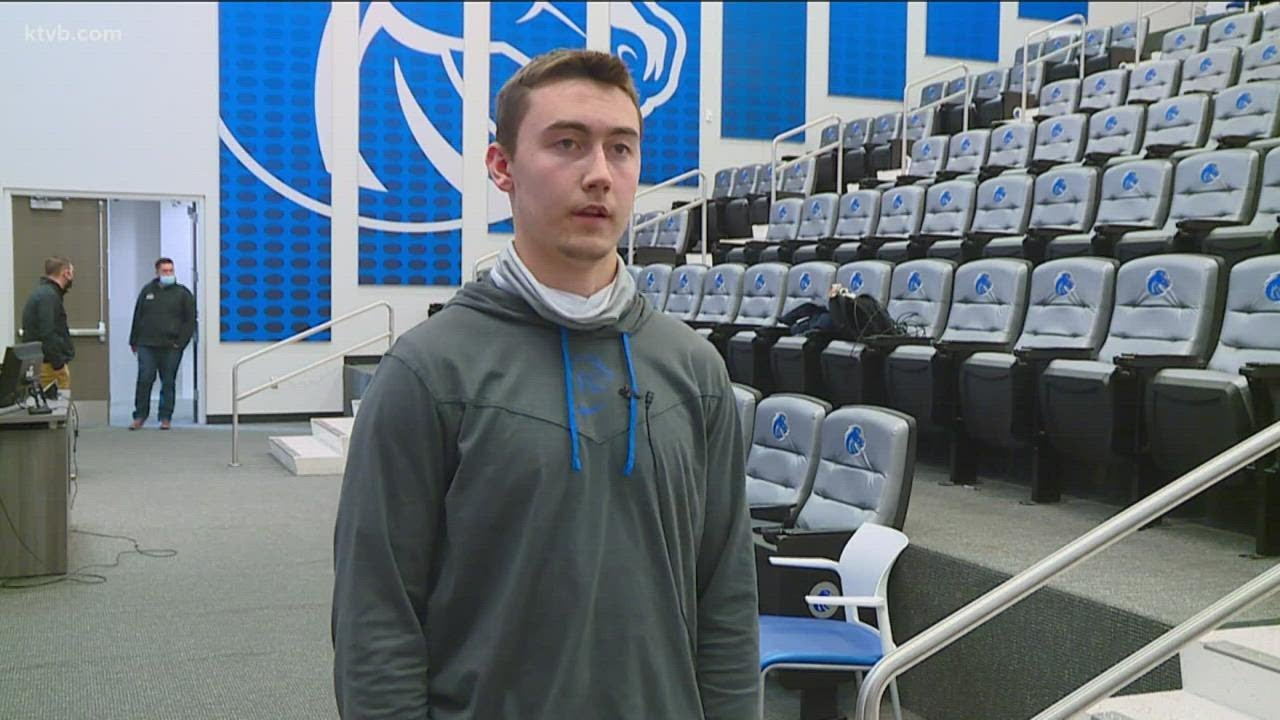 Quarterback Sam Vidlak transfers to Boise State from Oregon State - YouTube