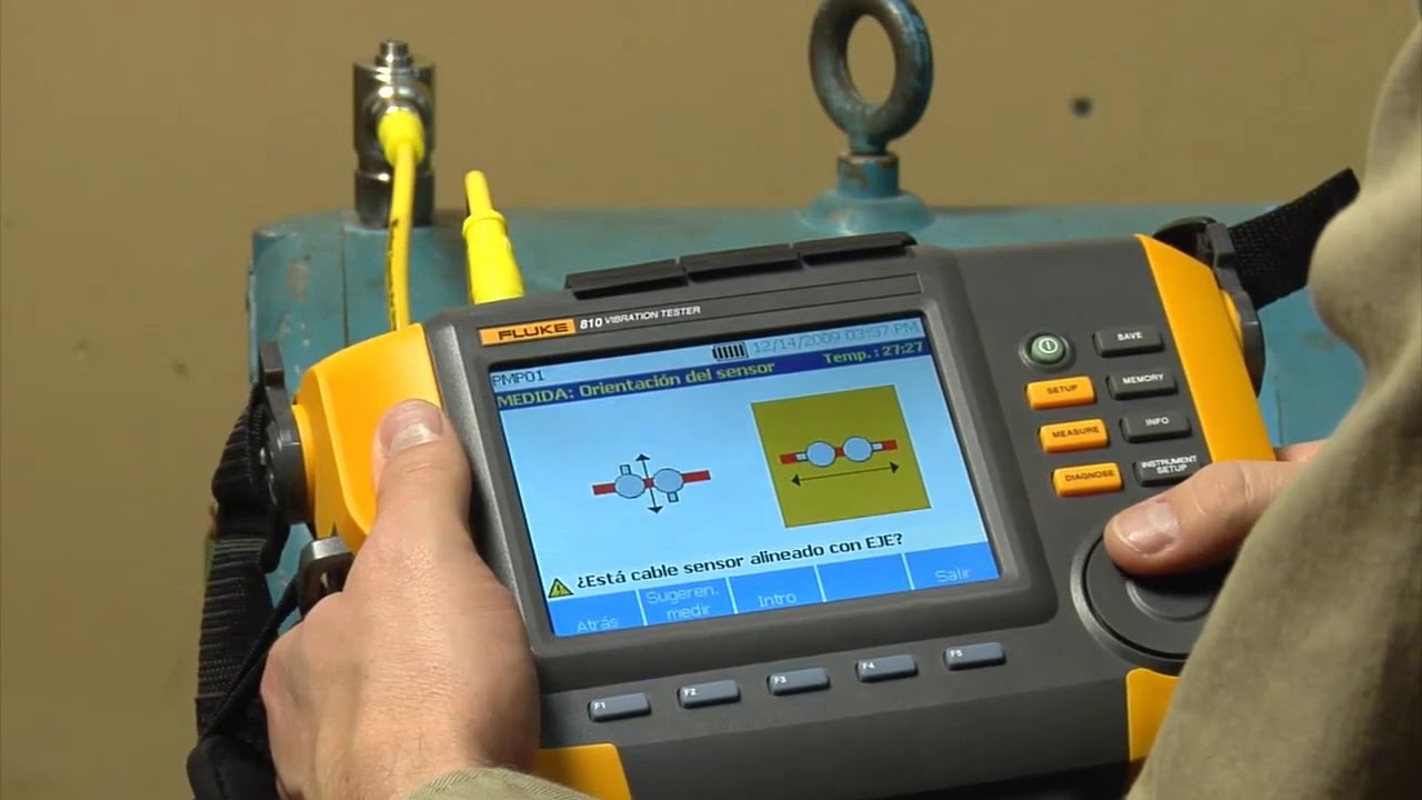 Introducción al Analizador de Vibraciones Fluke 810 - Demostración ...