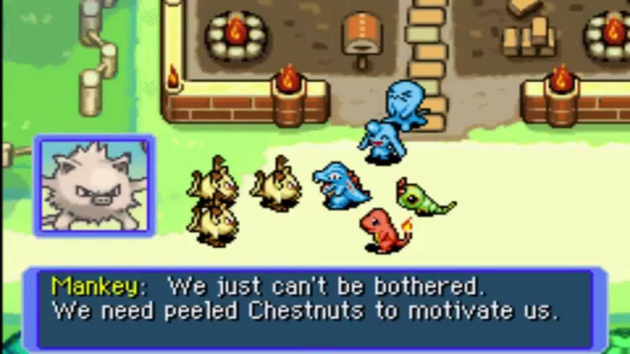 Pokemon Mystery Dungeon: Red Rescue - 28 - Let's beat up these Mankey ...