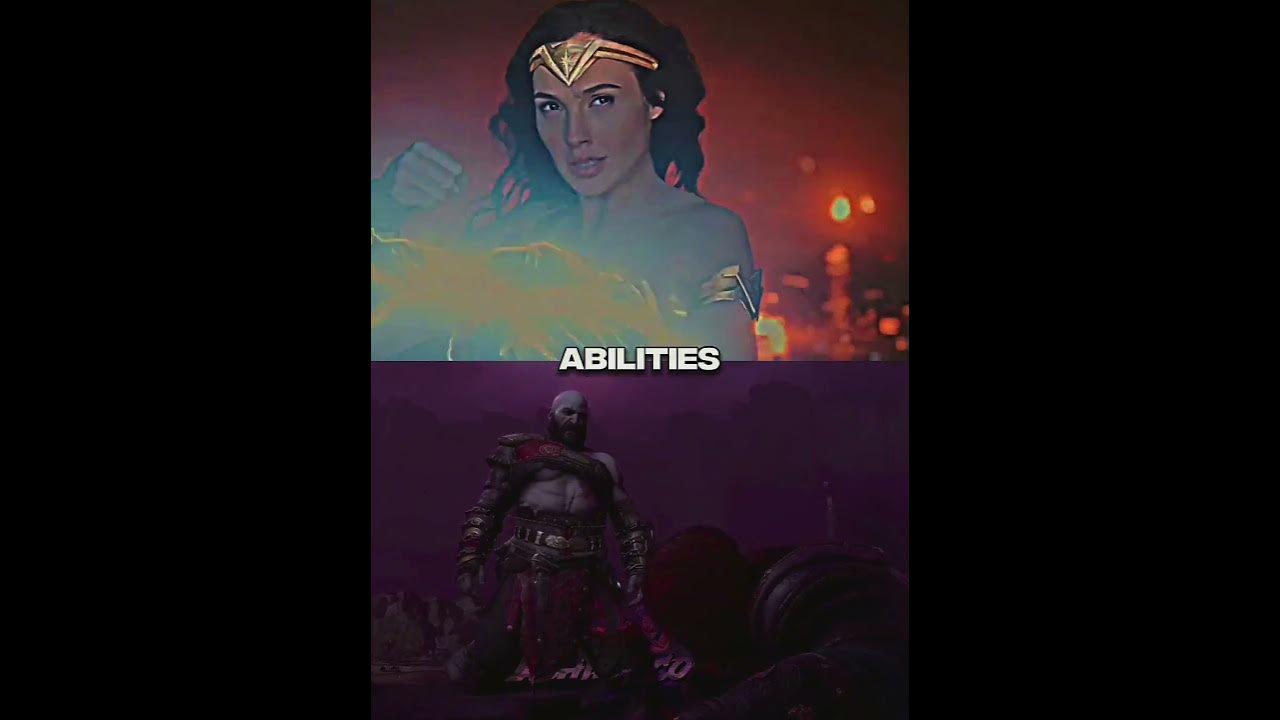 Kratos Vs Wonder Woman Battle Shorts Youtube