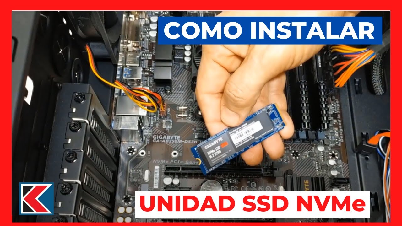 Cómo instalar un NVME M.2 en PC Paso a Paso 🚀🚀 - YouTube