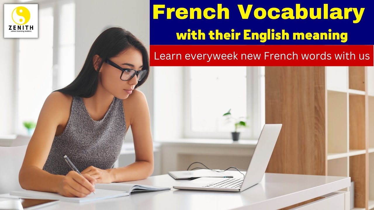 Learn French vocabulary For Beginners | Common French Words and ...