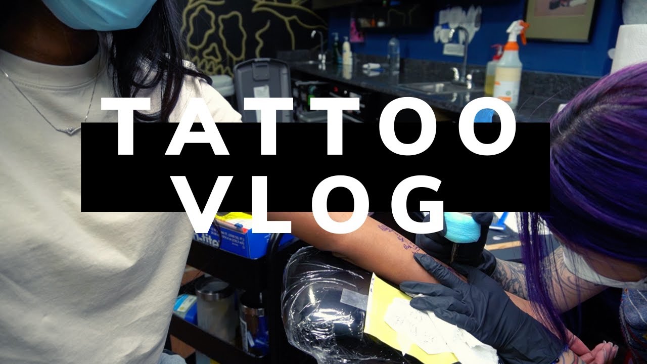 Come With Me to Get My Second Tattoo at Vape Ink - YouTube