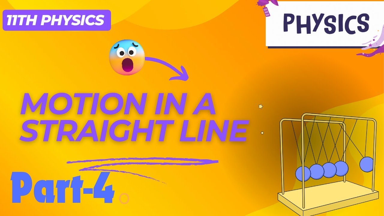 11th Physics | Ch-2 Motion in a straight line | Relative velocity ...