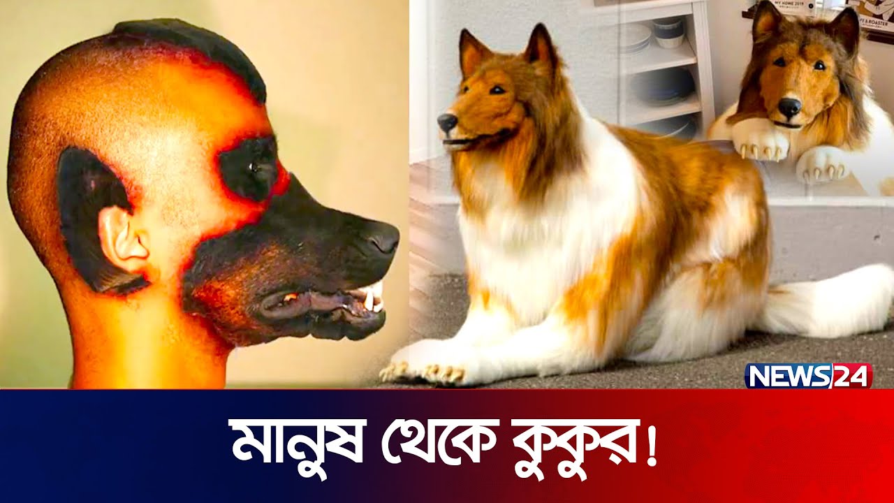 মানুষ থেকে কুকুর হলেন এক ব্যক্তি | Dog | Japanese man | the dog-man ...