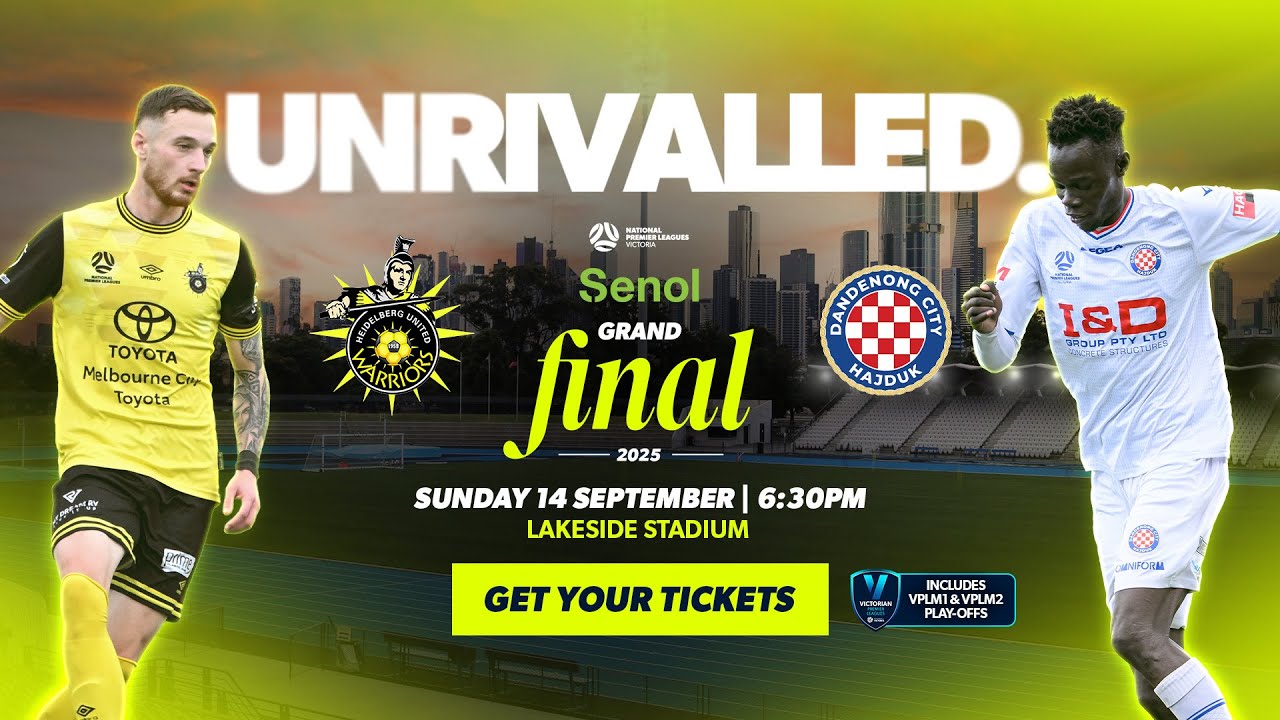 2025 Senol NPLM Victoria Grand Final Preview - Dandenong City - YouTube
