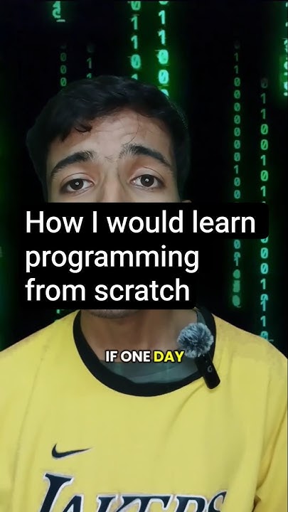 How i would learn programming from scratch#programming #coding - YouTube