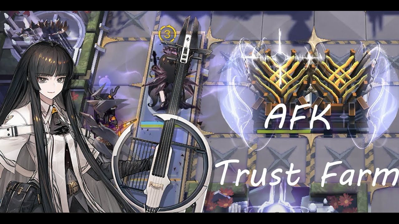 [Arknights] 2 OP AFK Trust Farm | ZT - 8 - YouTube
