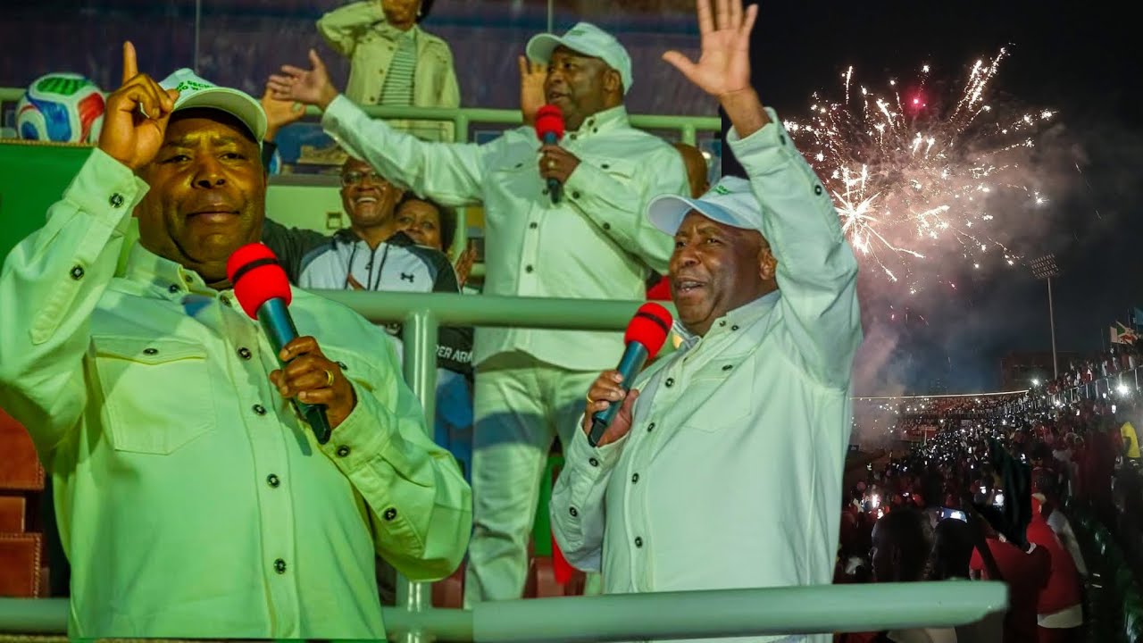 INTAMBO Ya S.E Evariste NDAYISHIMIYE Aririmba IMANA YAKANDI KARYO ...