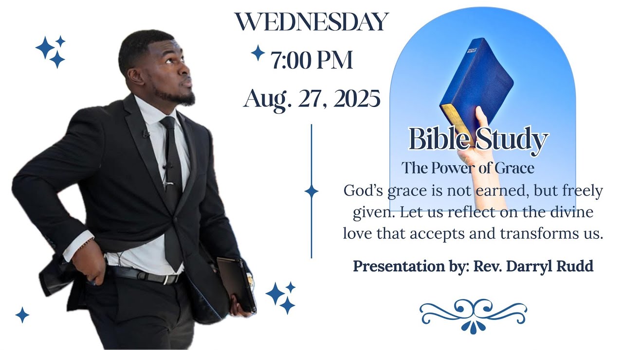 (BIBLE STUDY LIVE 08.27.25) Rev. Darryl Rudd | The Dangers of Sinful ...