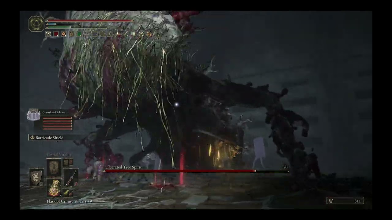 ELDEN RING - Ulcerated Tree Spirit (Giant's Mountaintop Catacombs) Boss ...
