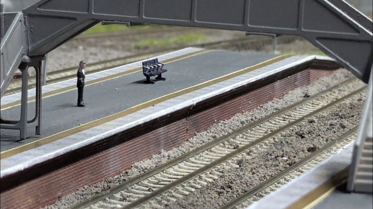 Finnbrough N gauge - Station Platforms Renewed! - YouTube