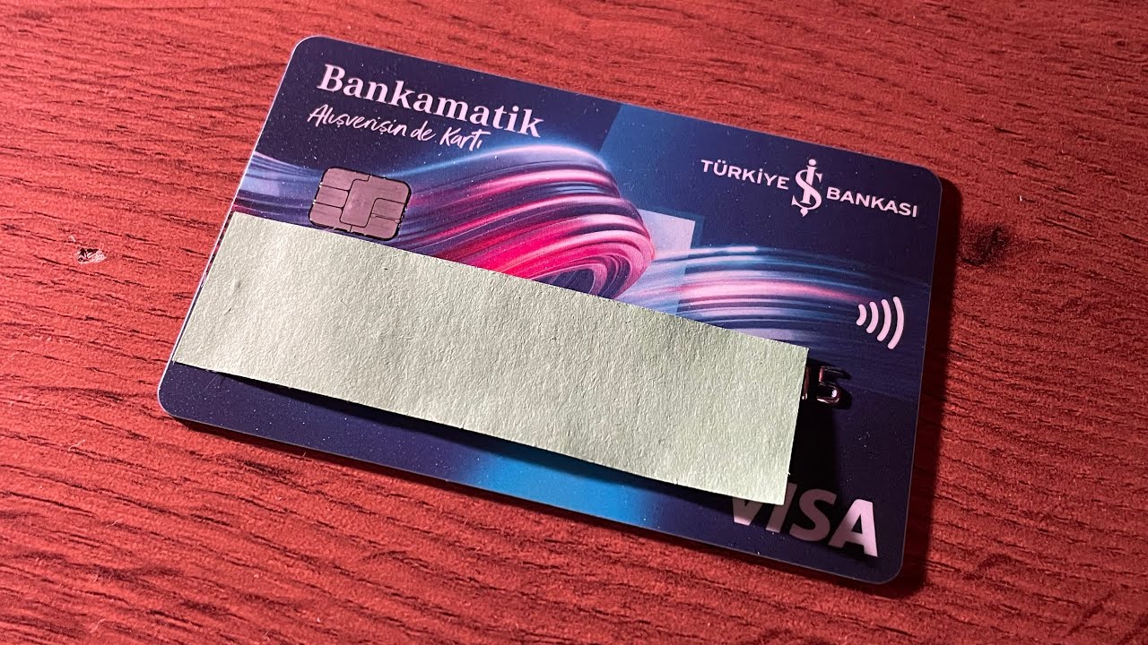 İş Bankası Bankamatik VISA Debit İncelemesi(Kredi ve Kredi Kartı Limiti ...