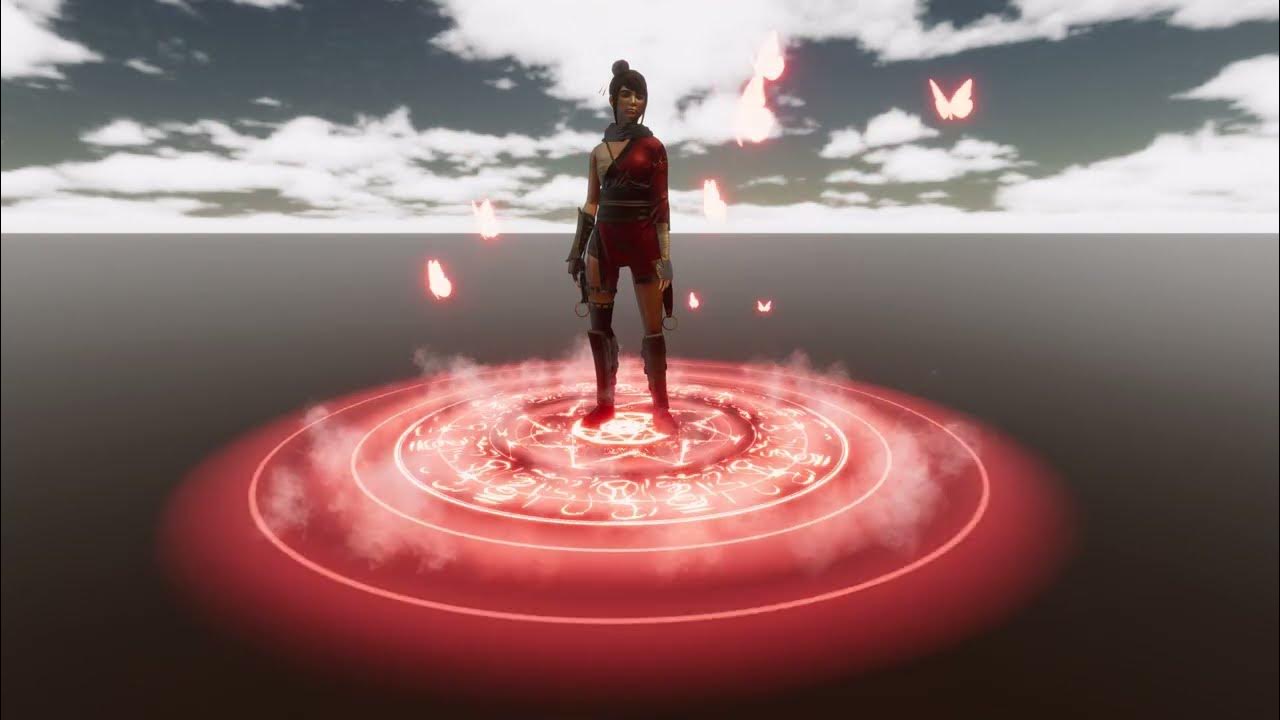 Teleport or Spawn in-game 3D VFX - Unity3D - YouTube