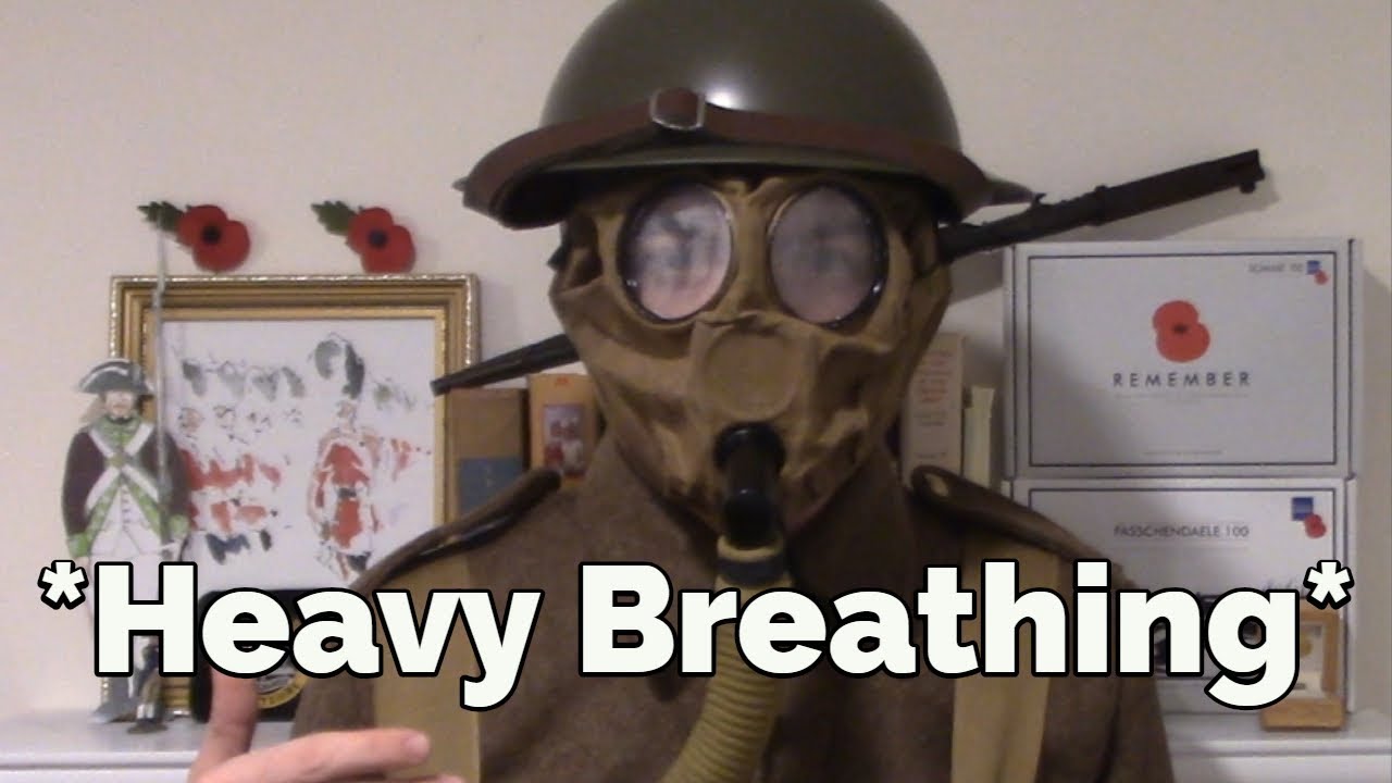 Ww1 British Gas Mask WW2 BRITISH ARMY GAS MASK BAG DATED 1941 DBG