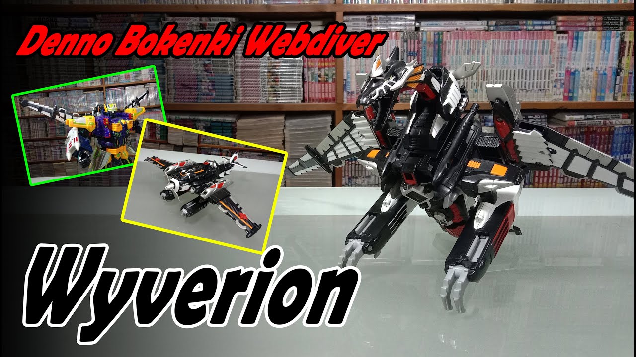 "Let's Play/เล่นหุ่น" DX WYVERION "ไวเวอเรี่ยน" หุ่นอัศวินมังกรดำทะยาน ...