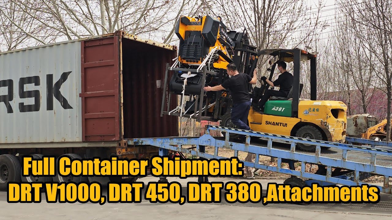 Derette Full Container Shipment: DRT V1000, DRT 450, DRT 380 ...