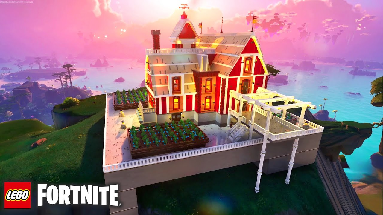 Lego Fortnite BUILDS: How to build Victorian House - YouTube