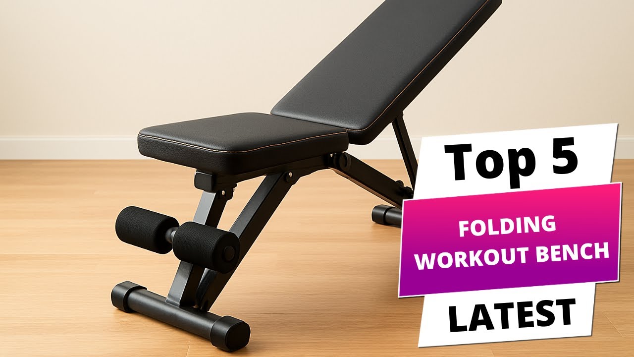 Best folding workout bench: Folding workout bench (Buying Guide) - YouTube