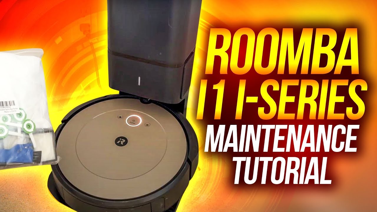 Roomba i1 I-Series maintenance tutorial - filter, rollers, brushes i1, i3, i4, i5, i6, i7, i8 ...