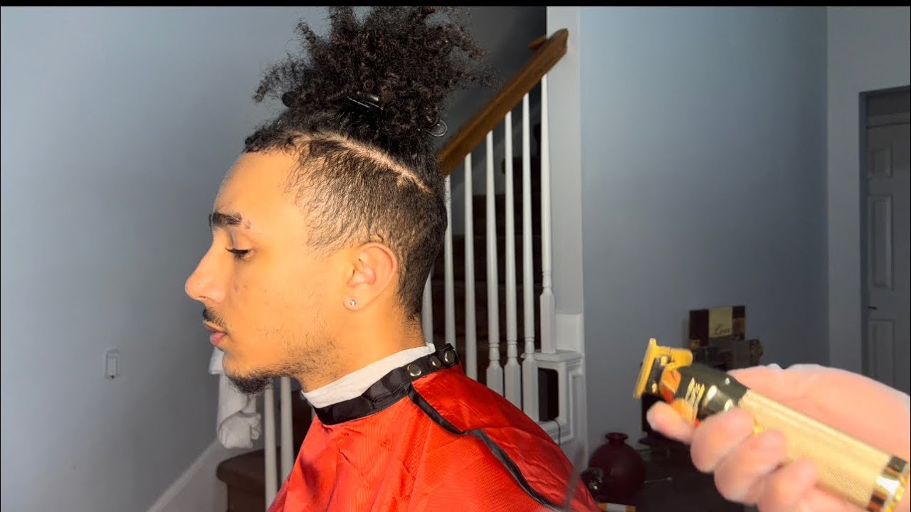 “Get me fresh for my new job” | Full Mid Fade Tutorial - YouTube
