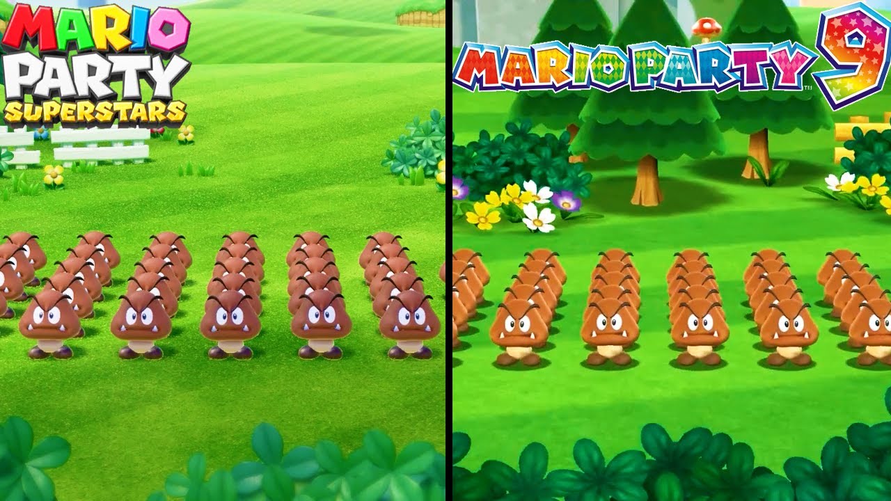 Comparison of Goomba Spotting in Mario Party (2012-2021) - YouTube