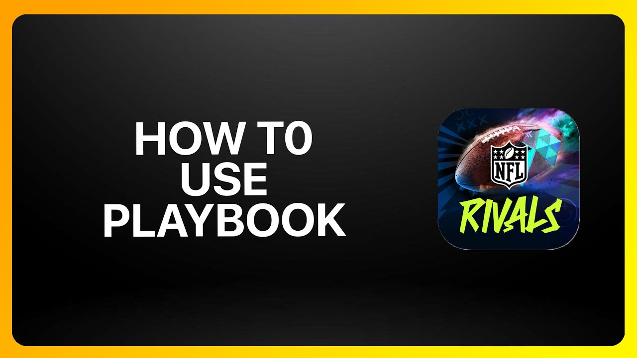 How To Use Playbook in NFL Rivals Tutorial - YouTube