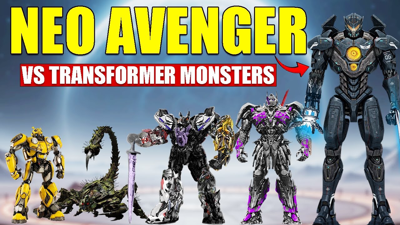 Gipsy Avenger vs Transformer Monsters | 3D Transformer Monster Size ...