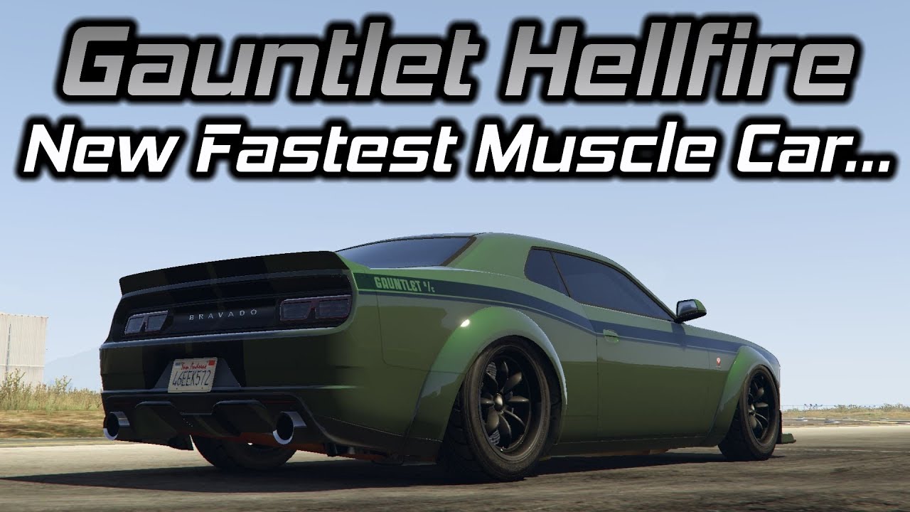 GTA Online: The Gauntlet Hellfire Might Be The New Fastest Muscle Car ...