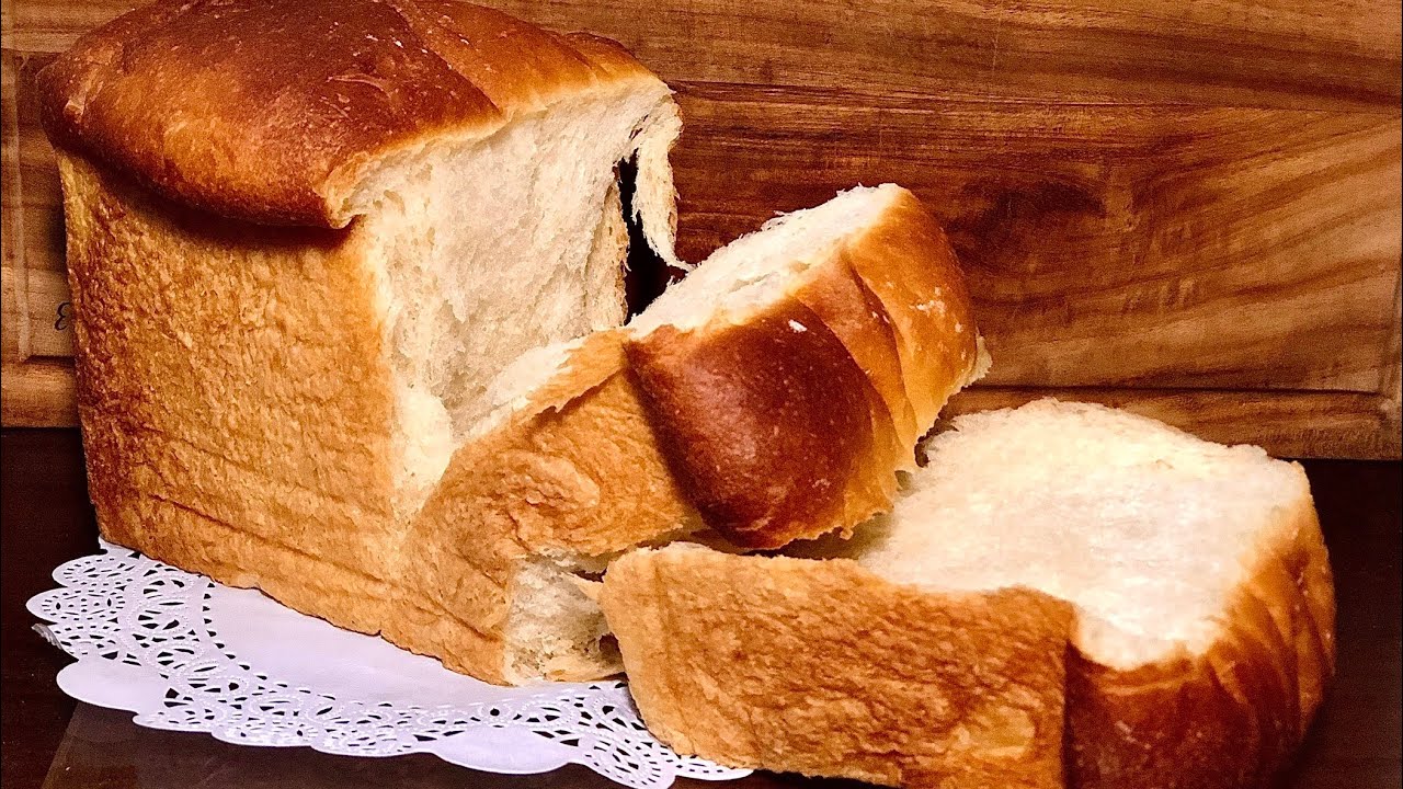 Tangzhong Shokupan Japanese Soft white Bread @asamsunti123 - YouTube