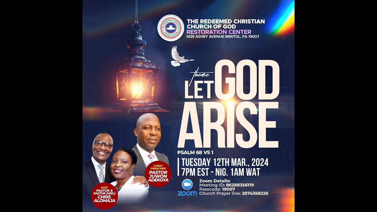 DESTROYING EVIL GARMENT FOR LET GOD ARISE - PASTOR JUWON ADEKOYA @RCCG ...