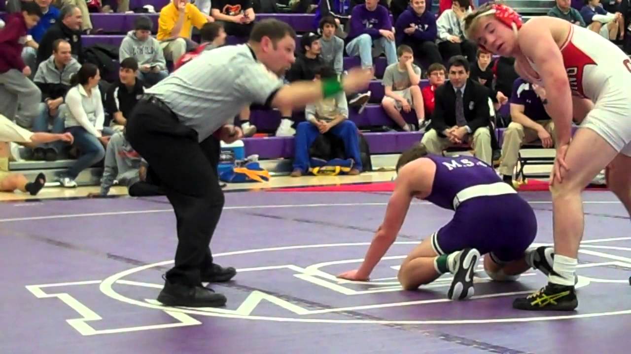 Logan Breitenbach (Spalding) vs Sam Rowell (Mt. St. Joe) 2014 MIAA ...