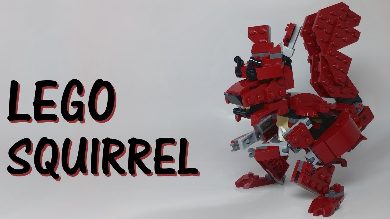 Lego Creator 31073 Squirrel Alternate MOC Tutorial - YouTube