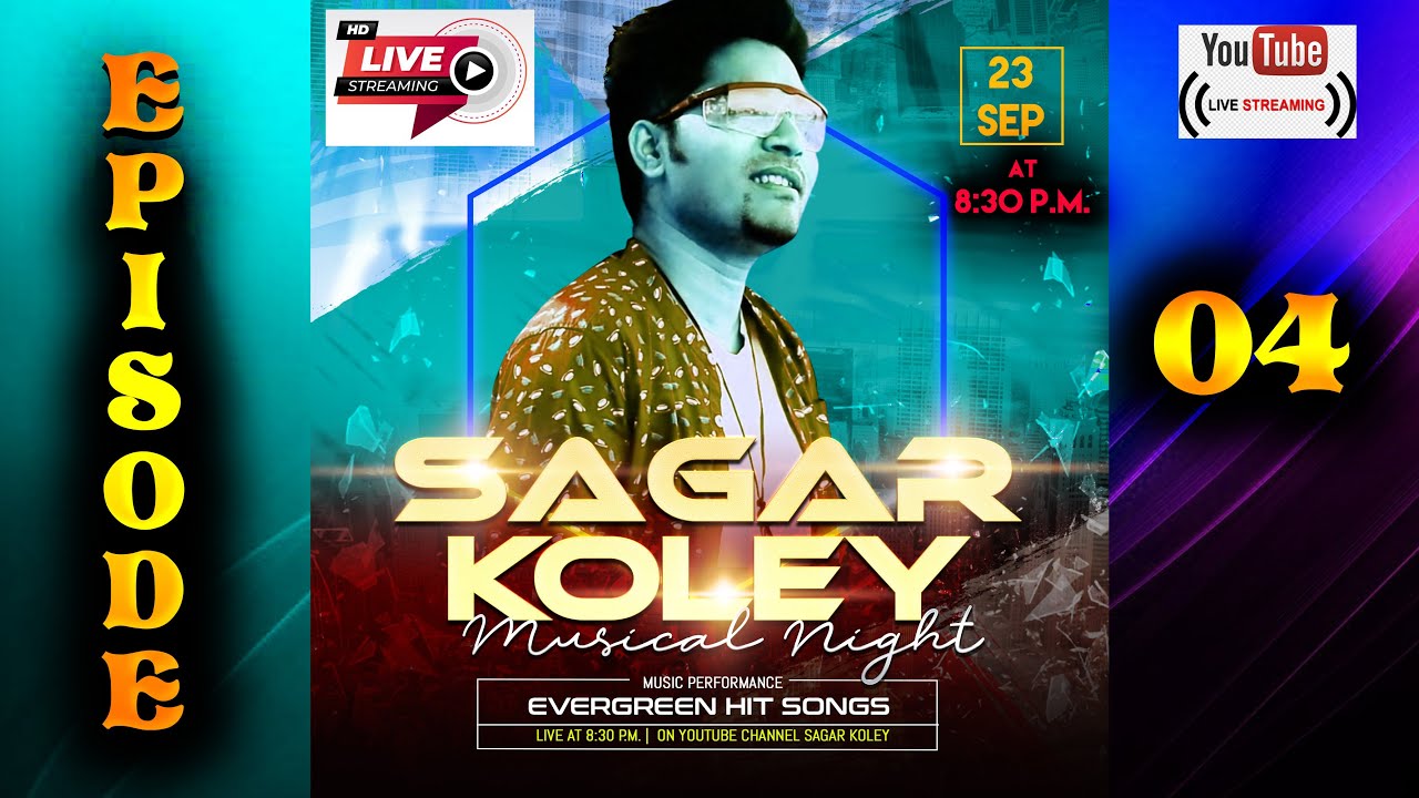 Evergreen Hit Songs with Sagar Koley Live - YouTube