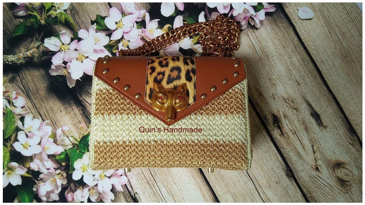 How to crochet a fox Gucci bag - Hướng dẫn móc túi cáo Gucci với phần ...