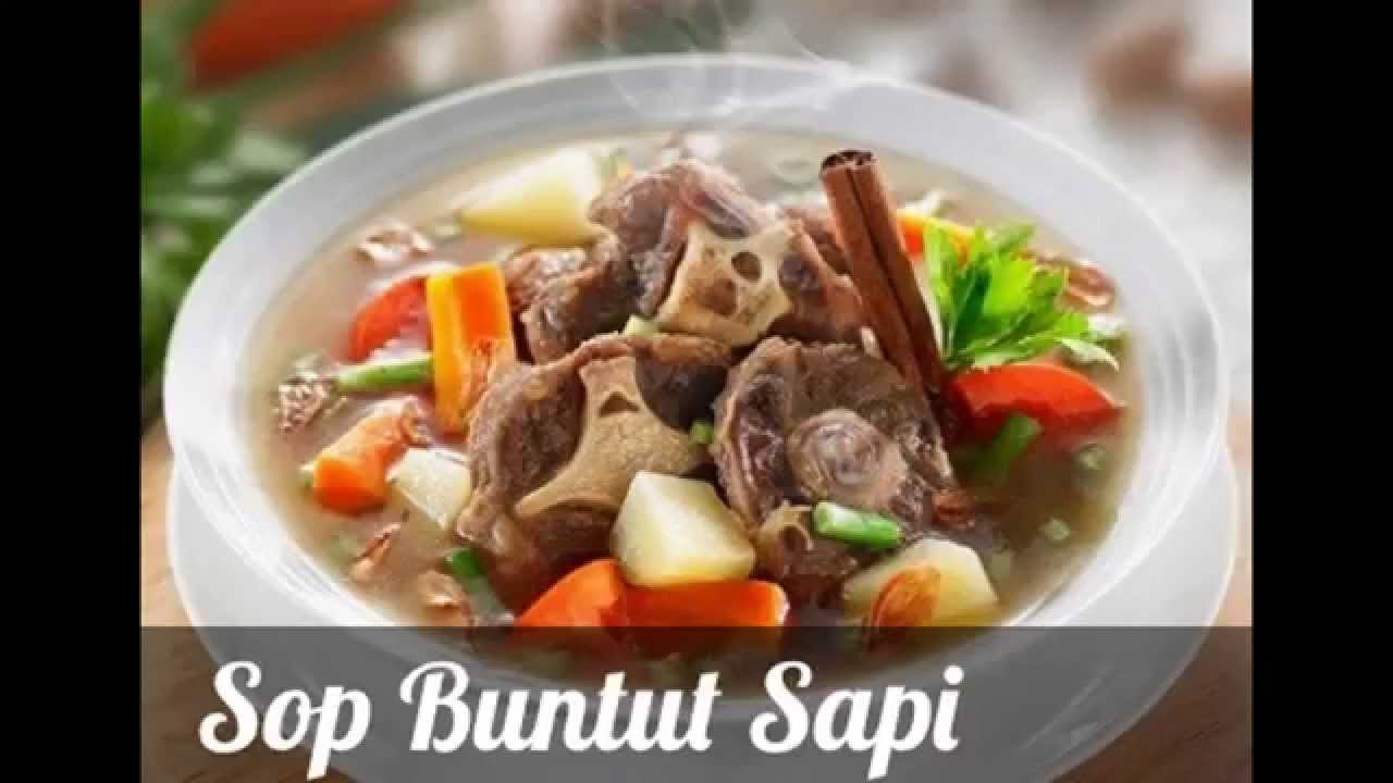 Resep dan Cara Membuat "Sop Buntut Sapi" - YouTube