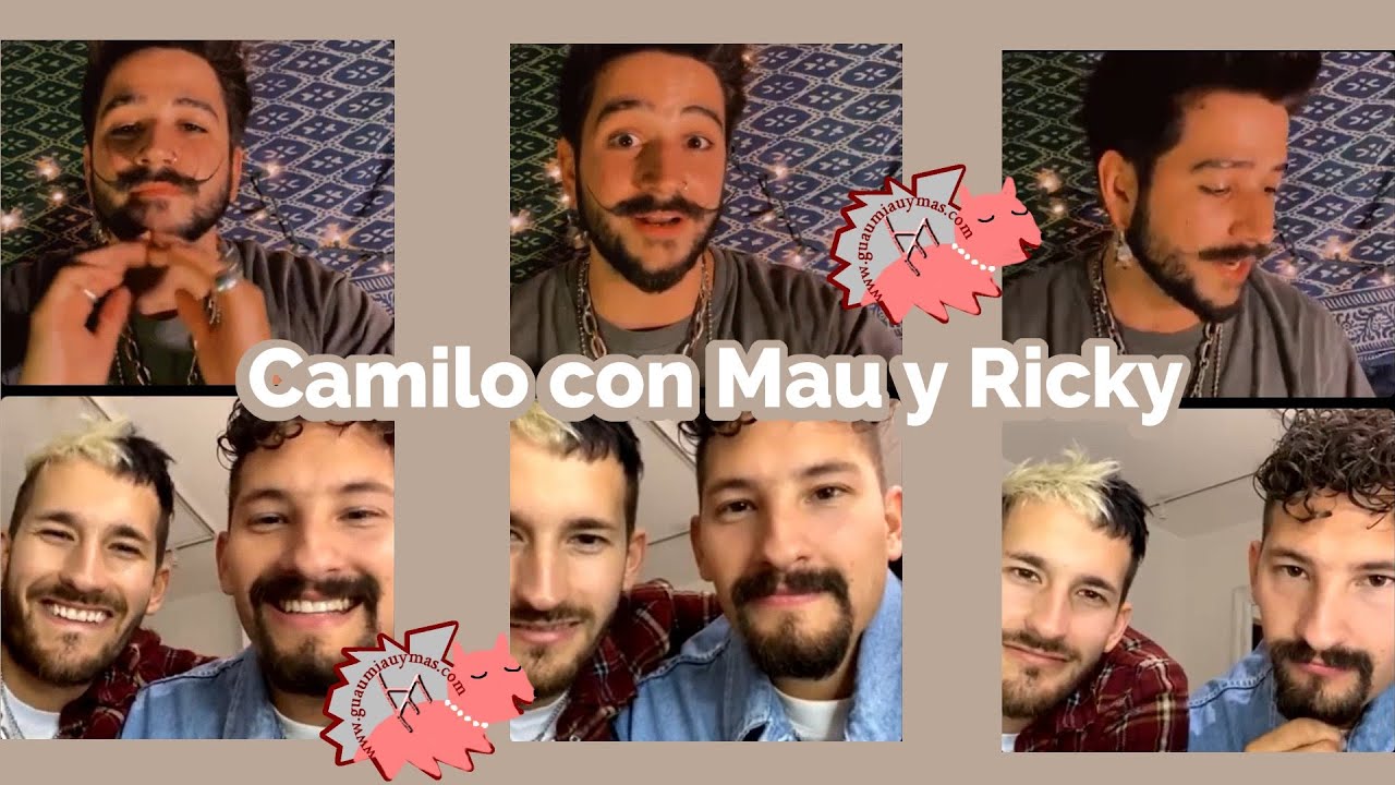 Mau y Ricky con Camilo hablando de cómo se conocieron y Evaluna ( Mau y ...