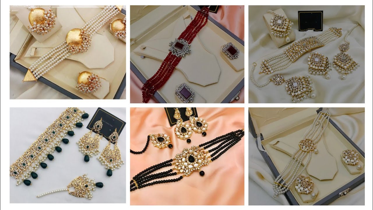 chokkar necklace collection || mala designs - YouTube