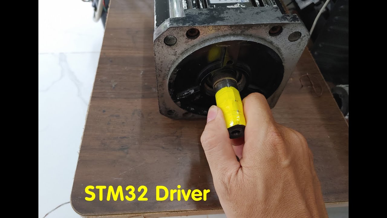 Ac servo motor Teco test with Mach3 CNC / Encoder change. - YouTube