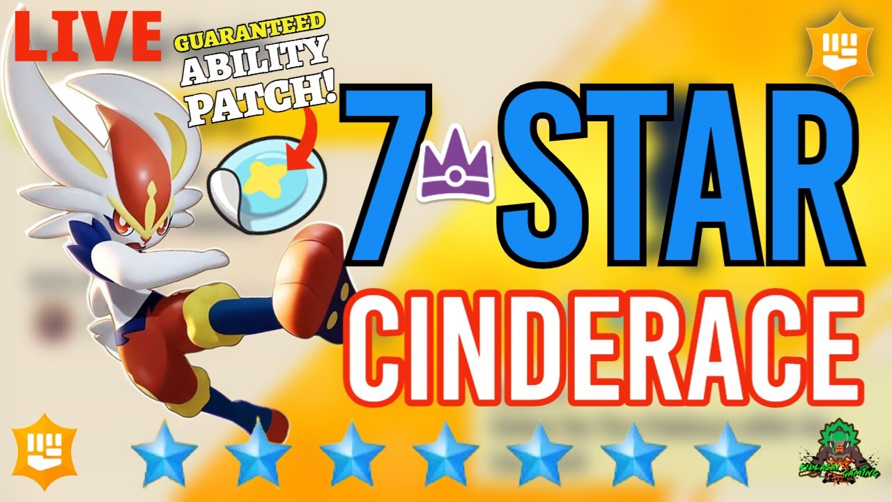 ⭐⭐⭐⭐⭐⭐⭐ HOSTING ABILITY PATCH CINDERACE RAIDS with VIEWERS in Pokémon ...