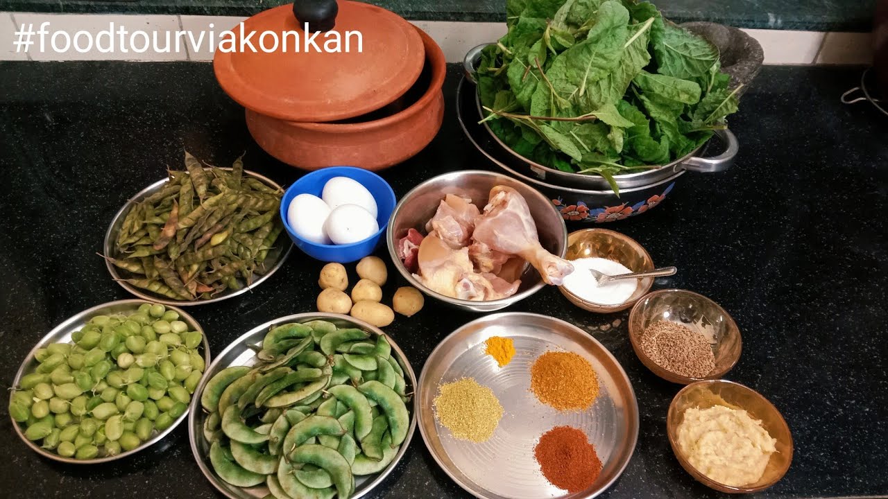 अलिबाग स्टाइल चिकन पोपटी | chicken popti Recipe in Marathi | पोपटी ...