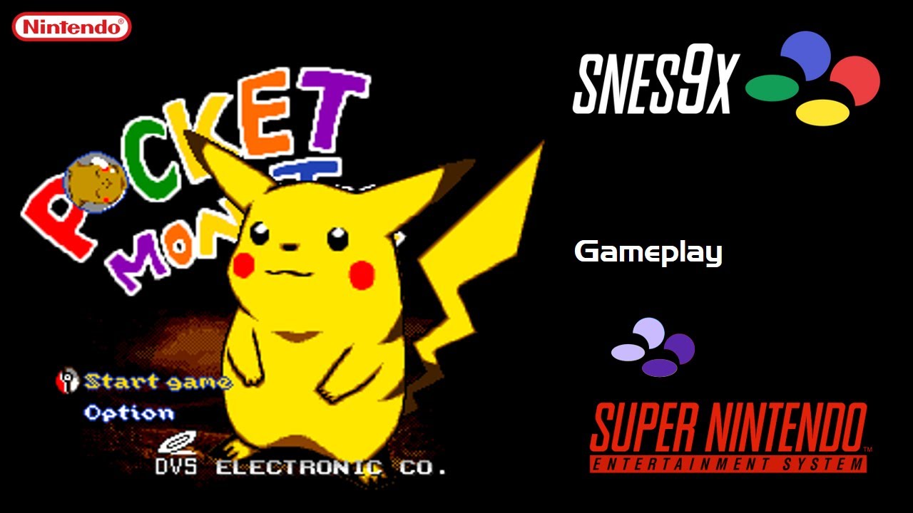 Pocket Monsters Gameplay (SNES) - YouTube