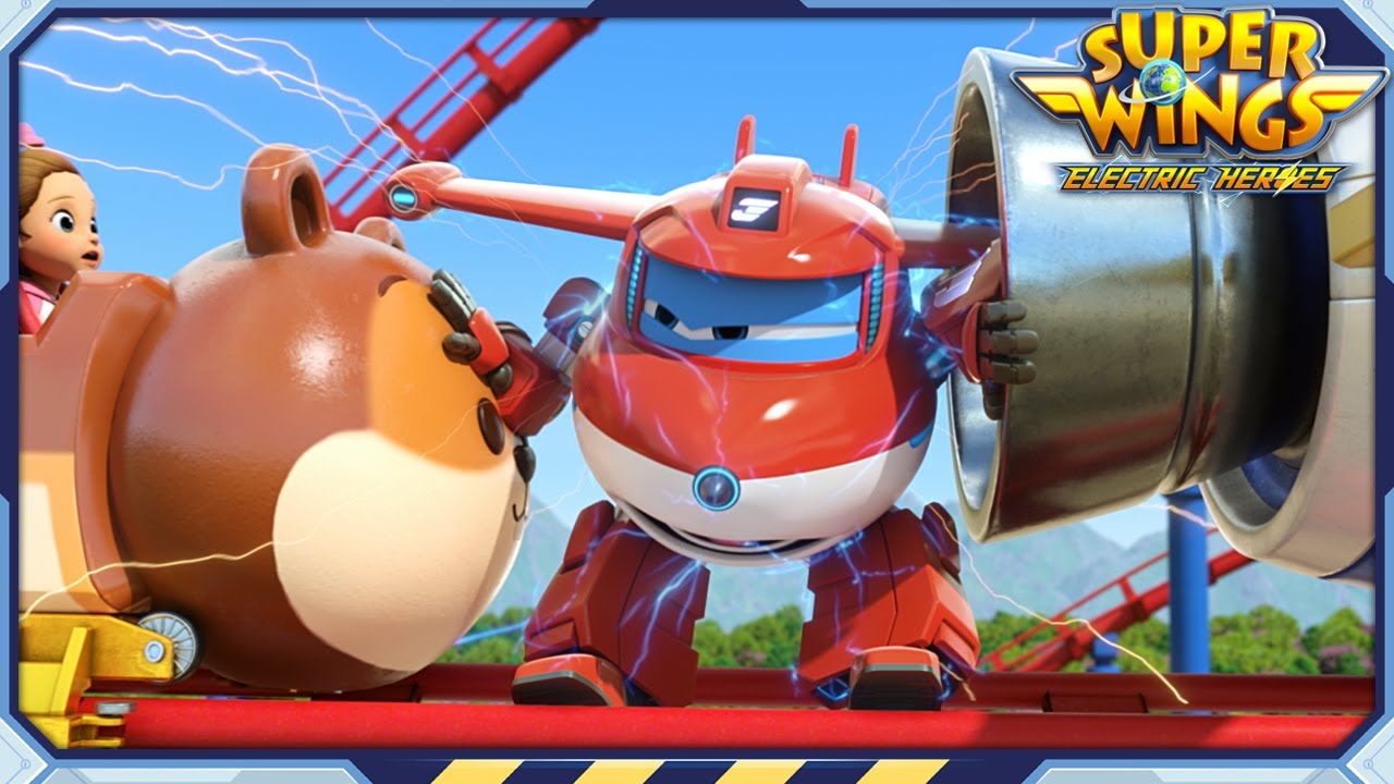Superwings | S8 | Rocket Rollercoaster and more | Electric Heroes | Ep ...