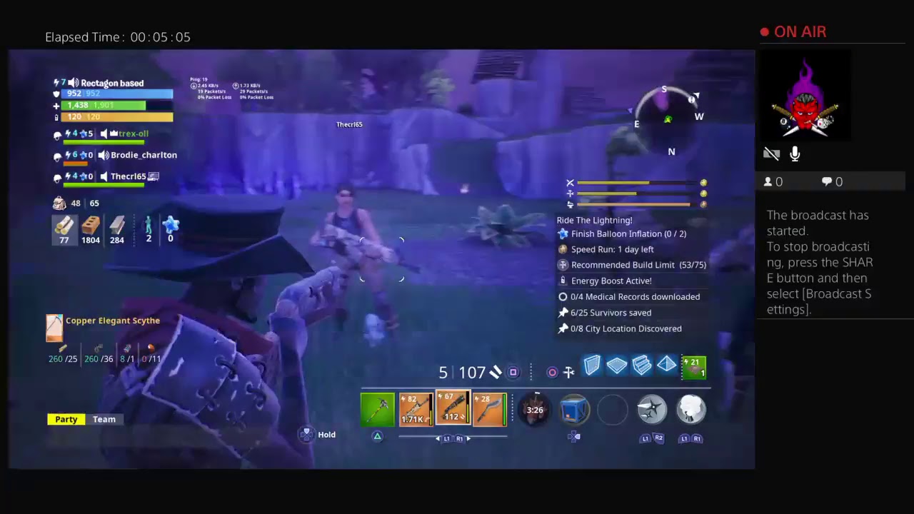 Playing save da world with freinds - YouTube