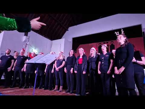 Bristol Choir Brigade at the Christmas Snowcase 2024 - YouTube