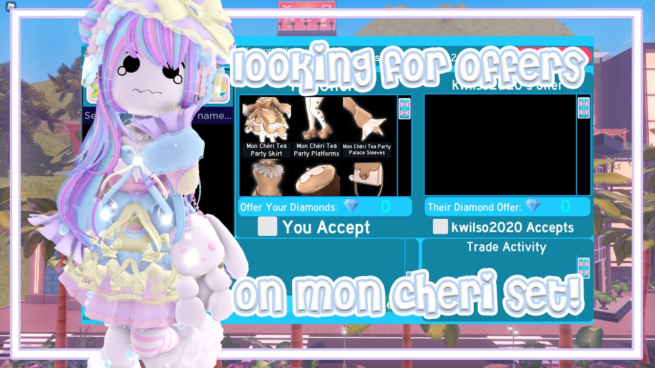 LOOKING FOR OFFERS ON MON CHERI TEA PARTY SET ☕ | Royale High - YouTube